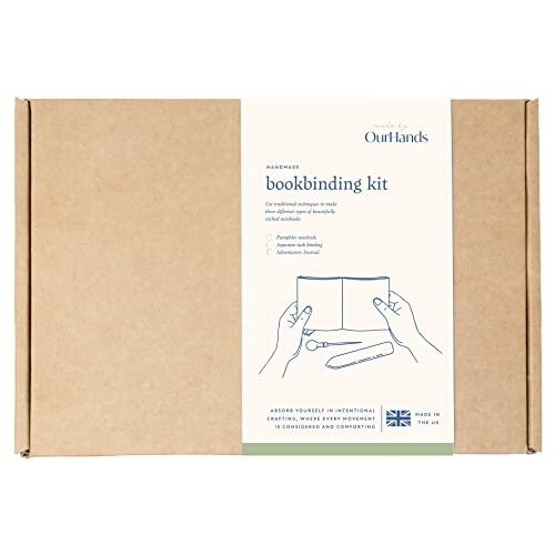 Bookbinding Kit Includes Tools, Instructions and Premium Paper to Make ...