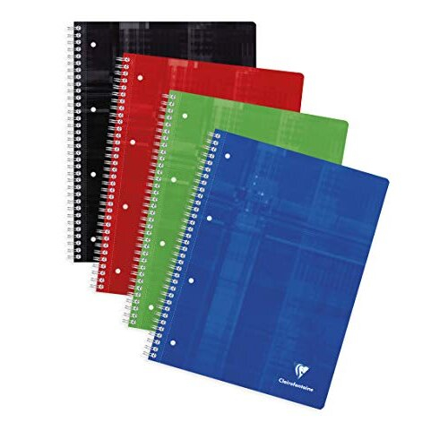 - Ref 8252C_PAQ - Wire bound Notebook (80 Sheets) - A4+ Size, Squared ...