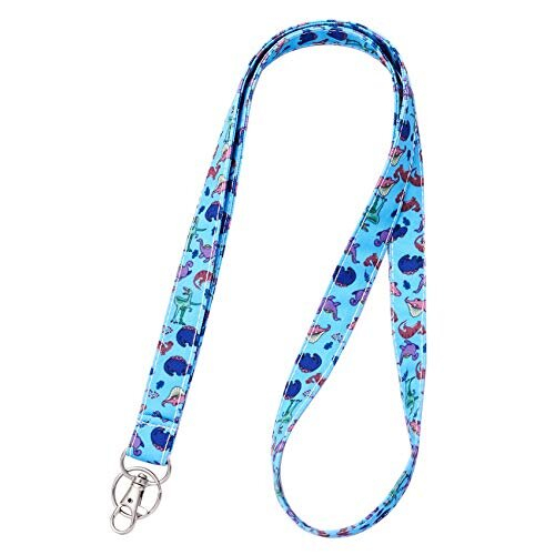 Dinosaur Lanyard ID Holder Cotton Fabric Preschool Lanyard Teacher Gift ...