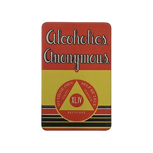 First Edition” Big Book Alcoholics Anonymous Rectangular AA Sobriety ...