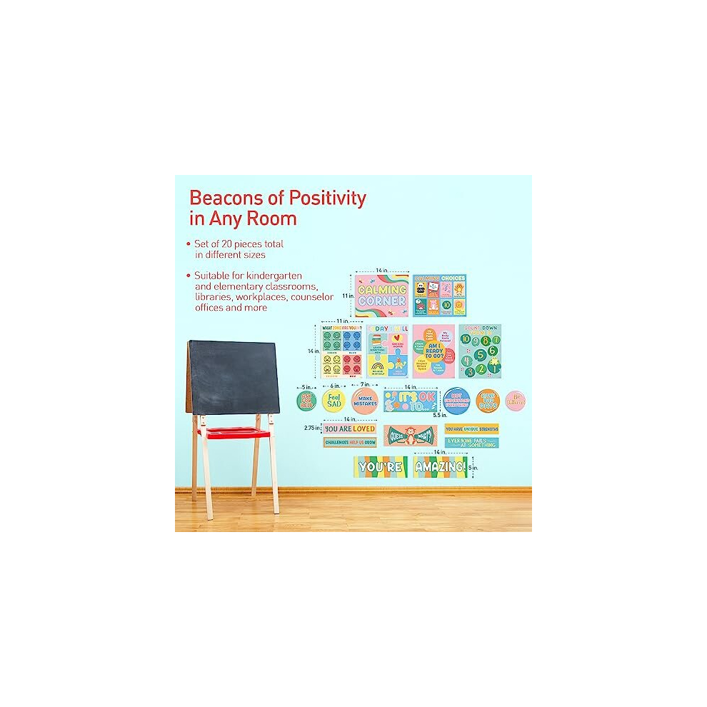 S&O Calm Down Corner to Relax Kids - Soothing Classroom Bulletin Board ...