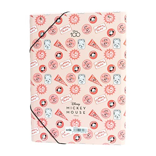 Disney Mickey 100th Anniversary A4 File Folder | 13.4 x 10 Inch - 34 x ...