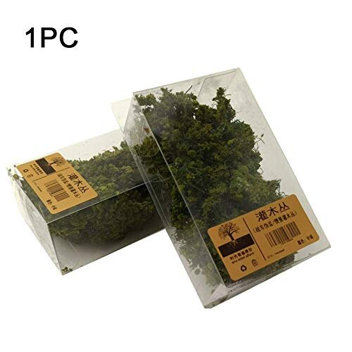 Grass Tufts Sand Table Set, DIY Miniature Shrubs Bushes Foliage Tree ...