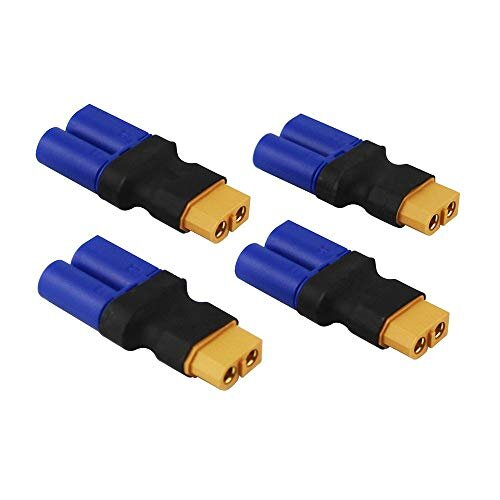 4pcs Female XT60 to Male EC5 Adapter, Male EC5 to Female XT60 Connector ...