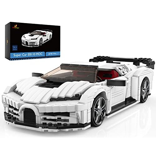 EB110 Super Sports Car Building Blocks Kits, MOC Creative Supercar ...