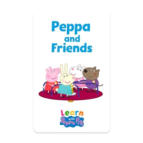 Learn with Peppa Pig: Peppa & Friends – Kids Audio Card for Use with ...