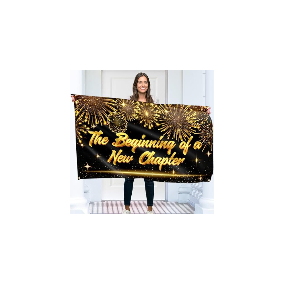 The Beginning of a New Chapter Banner - Good Luck Banner ...