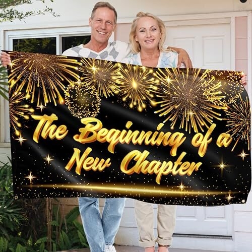 The Beginning of a New Chapter Banner - Good Luck Banner ...