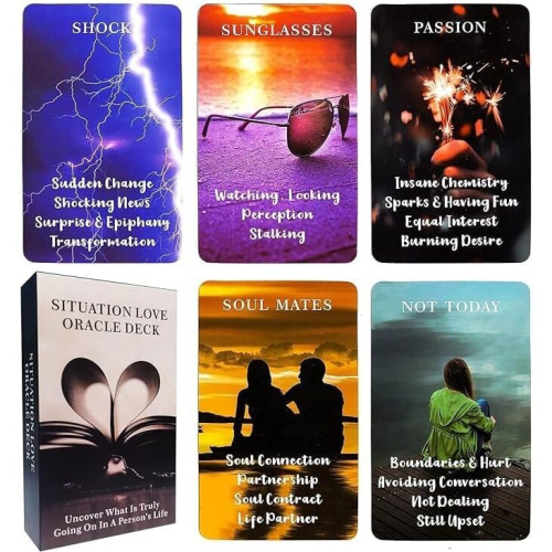 Love Oracle Cards Decks, Situations Love Oracle Deck, Oracle Cards for Beginners, Clarification ...