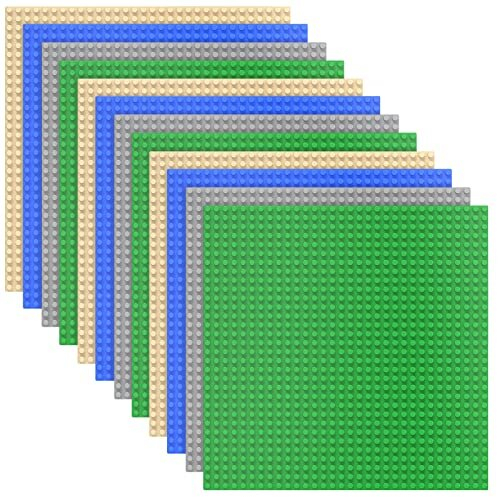12 Pack Classic Baseplates Building Baseplates, Building Base Plates ...