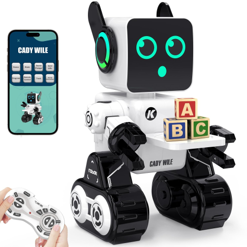 Robot Toy for Kids, Smart Robots Remote, APP, Touch and Sound Control ...