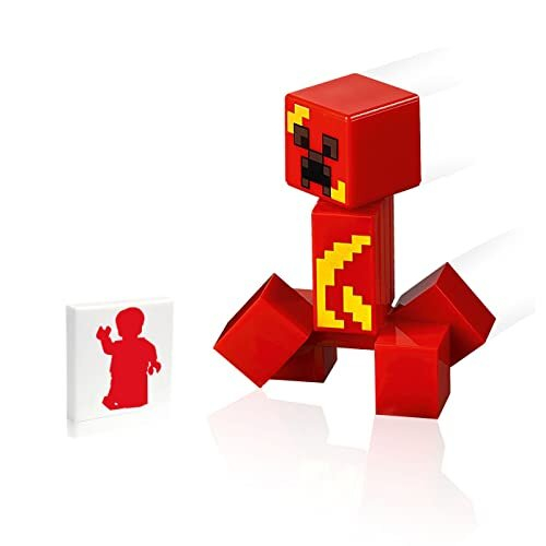 Minecraft Minifigure - Exploding Creeper with Minifigureland Tile 21177 ...