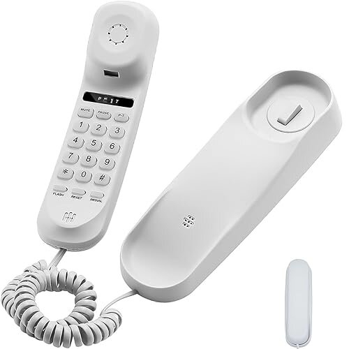 Corded House Phones Landline, Wall Mountable Landline Telephone, Landline Phones Last Number ...