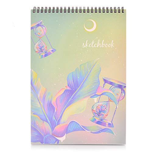 Sketch Book for Kids, A4 21x29CM 100 Pages (110gsm), Spiral Bound ...