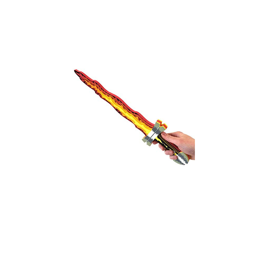 Flame Sword For Kids | Medieval Pretend Play Toy in Foam For Children ...