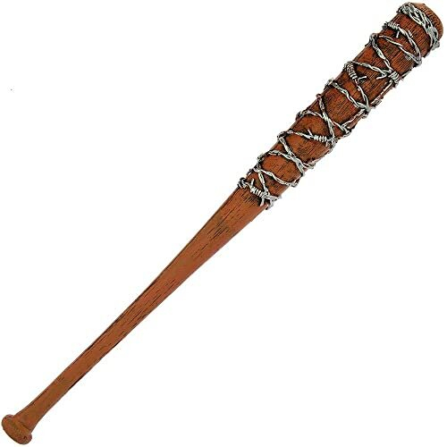 LARP Foam Collectors Cosplay Lucille Barbed Wire Baseball Bat Prop ...