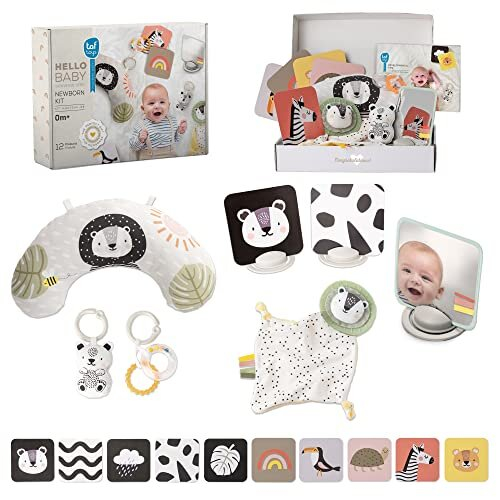 TAF12915 Newborn Gift Set. Development Kit Includes Tummy-time Pillow ...