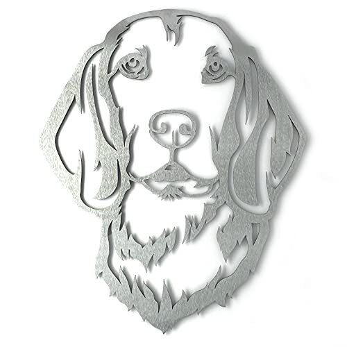 Beagle - Dog Garden Art Sculpture/Garden Ornament/Rusty Metal Dog/Metal ...