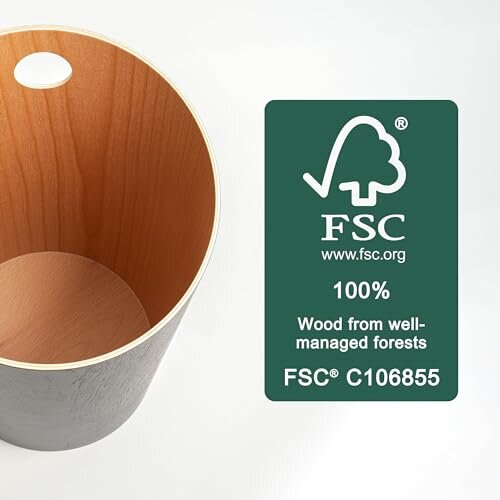 Kazai. Design Paper Bin 'Bennet' | Unique Waste Paper Basket for Office ...