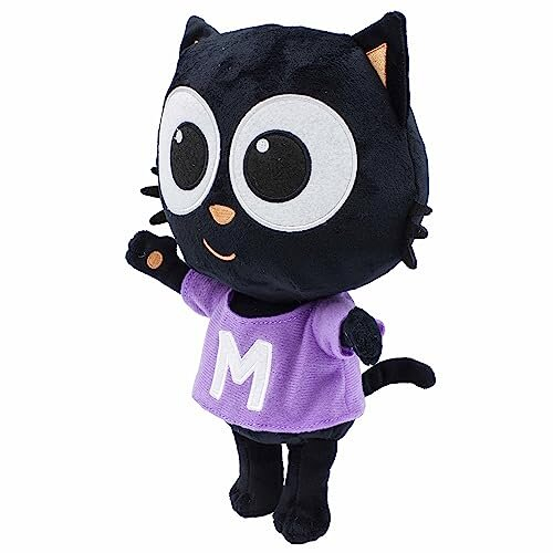 Milo Black Cat Plush Toy - 25cm Amazing Dress Up Milo Soft Toys with ...