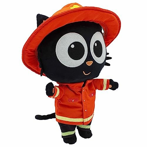 Milo Black Cat Plush Toy - 25cm Amazing Dress Up Milo Soft Toys with ...