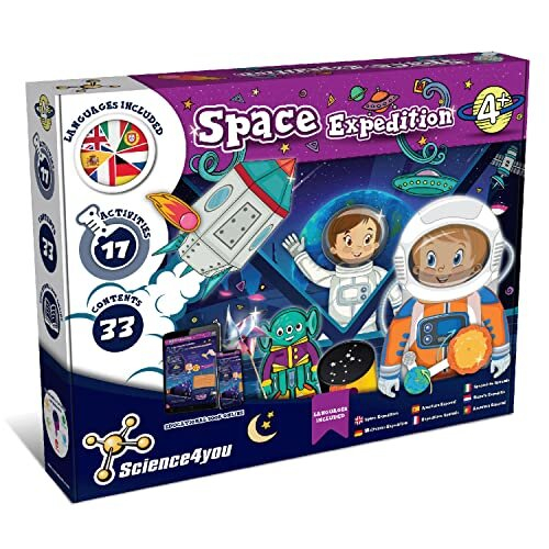 Space Lab Adventure for Kids 4+ Years - Crafts Set, 17 Activities ...