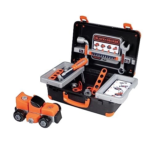 Black & Decker Kids Tool Box - Children's Toy Tool Pretend Play Tools ...