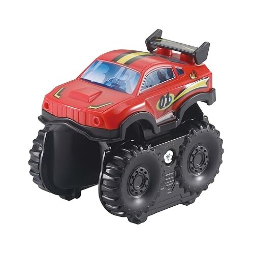 Car-Board Racers Monster Truck & Track, Cardboard Race PlaySet with ...