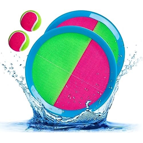 Beach Toys for Kids 3 4 5 6 7 8 Years Old, Outdoor Catch Ball, Toss and ...
