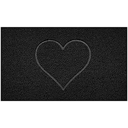 Embossed Spaghetti Door Mat Dirt-Trapper Jet-Washable Doormat 70x43cm ...