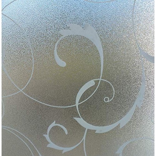 Window Film Static Vitrostatic Swirl Privacy Screen Frosted Glass Film ...