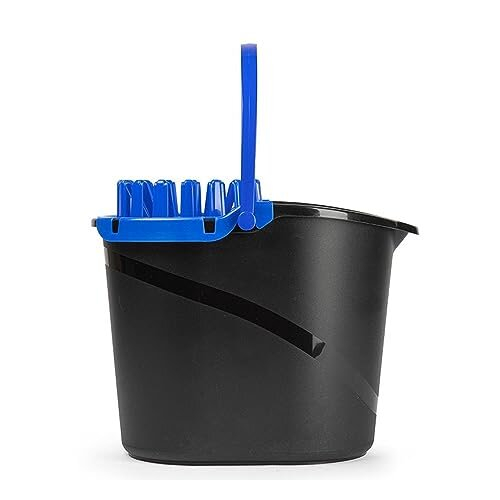 Strong and Durable Plastic Bucket with Carry Handle - Wringer Power Mop ... Strong and Durable Plastic Bucket with Carry Handle - Wringer Power Mop ...