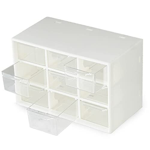 Mini Plastic Drawer Organiser, Art Craft Organisers and Storage Used In ...