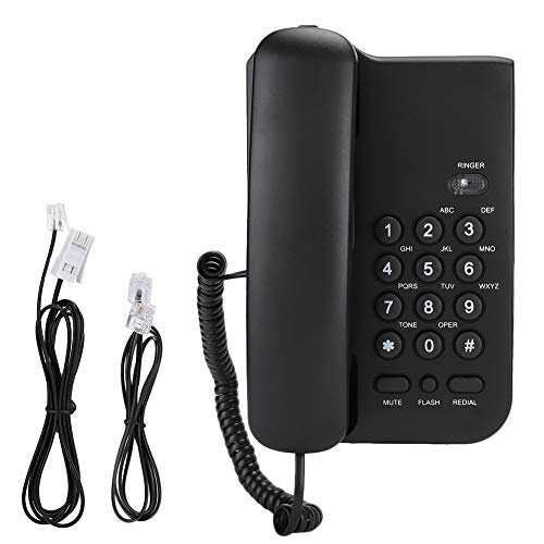 KXT3026CID Basic No AC Power Required Large Button Phone Wired Indicating Light Flash KX T3026 ...
