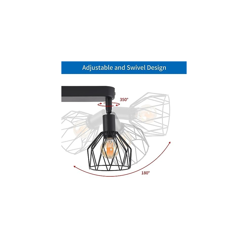 Spot Light Fittings Ceilings,Kitchen Lights Ceiling with E14 Base Metal ...