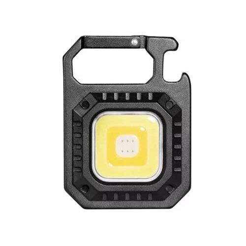 Mega Power Mini Keyring Light | 700 Lumens COB Torch | Long Life USB ...