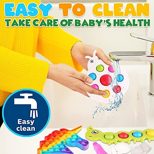 Sensory Fidget Packs Toys Pop - Fidget Toy Pack Stress Balls Figit ...