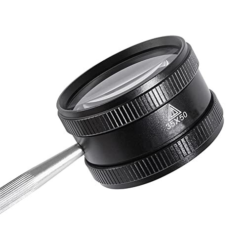 35X High-Definition Hand-held Magnifier High-Powered Old Man Reading ...
