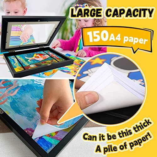 Kids Art Frames, Kids Art Frames Front Opening A4 Children Art Projects ...
