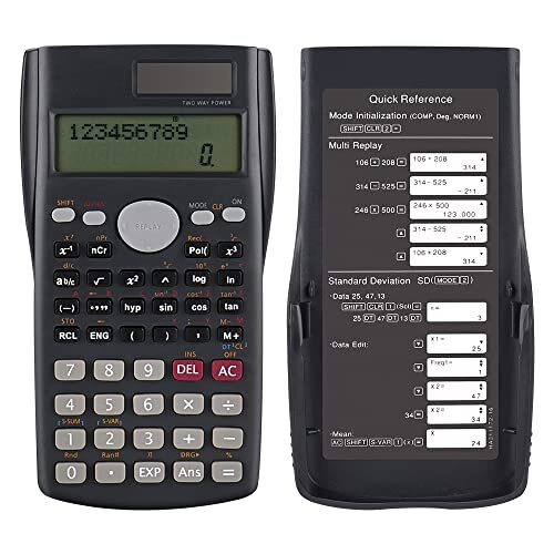 Scientific Calculator, Engineering Scientific Calculator for Secondary ...