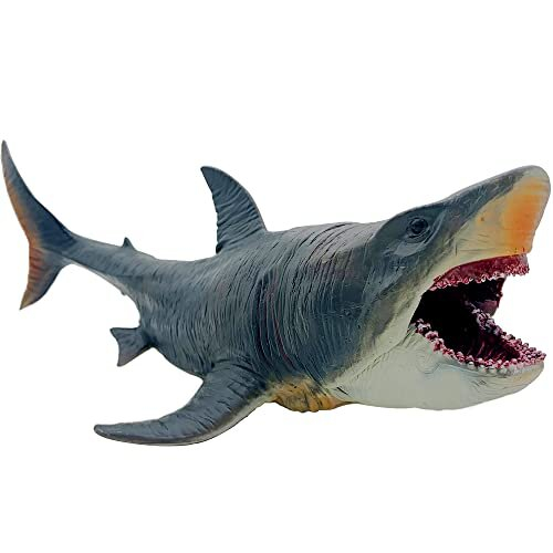 Large Shark Toys Megalodon 27CM, Realistic Shark Toy Figures, Megalodon ...