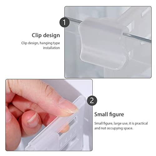 Refrigerator Side Door Clip 12PCS Refrigerator Dividers Organizer Snap ...
