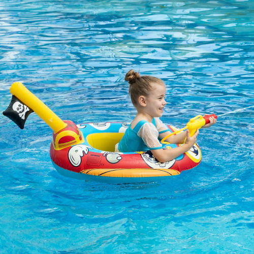 Baby Swimming Float, Baby Swimming Ring Baby Float Inflatable Pool Toy ...