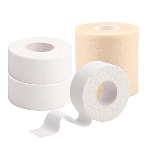 3 Rolls Zinc Oxide Sports Strapping Tape, Highest Tensile Strength ...