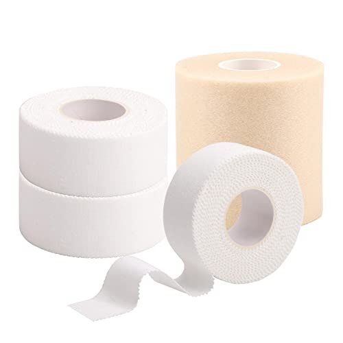 3 Rolls Zinc Oxide Sports Strapping Tape, Highest Tensile Strength ...