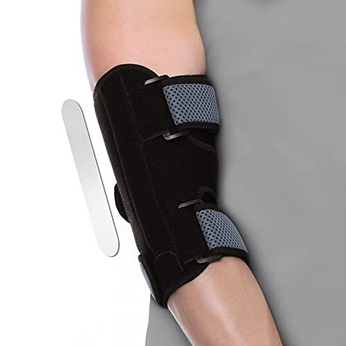Elbow Brace Support for Men & Women, Fully Adjustable Elbow Support ...