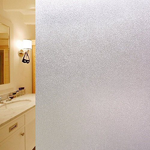 Privacy Window Film Frosted Decorative Window Sticker Non Adhesive No ...
