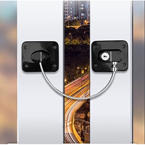 2 Pack Window Safety Locks for UPVC & 4 Window Corner Guards ...