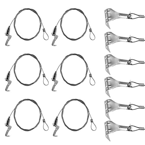 6 Pack Y Hanging Wire Kit: YOYIAG Picture 2m Φ2mm Picture Hanging Wire ...