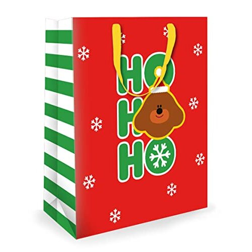 Official Hey Duggee Luxury Gift Bag, Christmas Gift Bag Hey Duggee, Hey ...